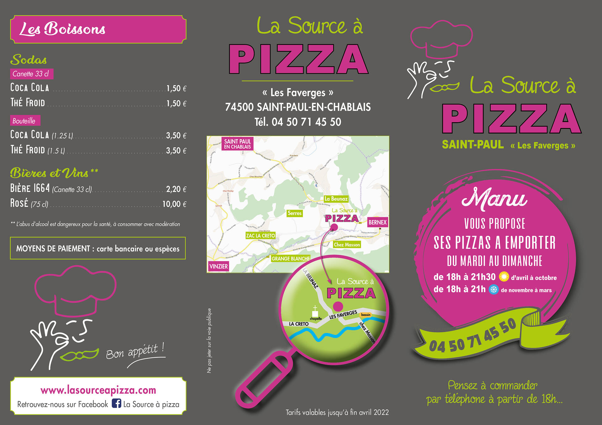 La source à pizza - La source à pizza